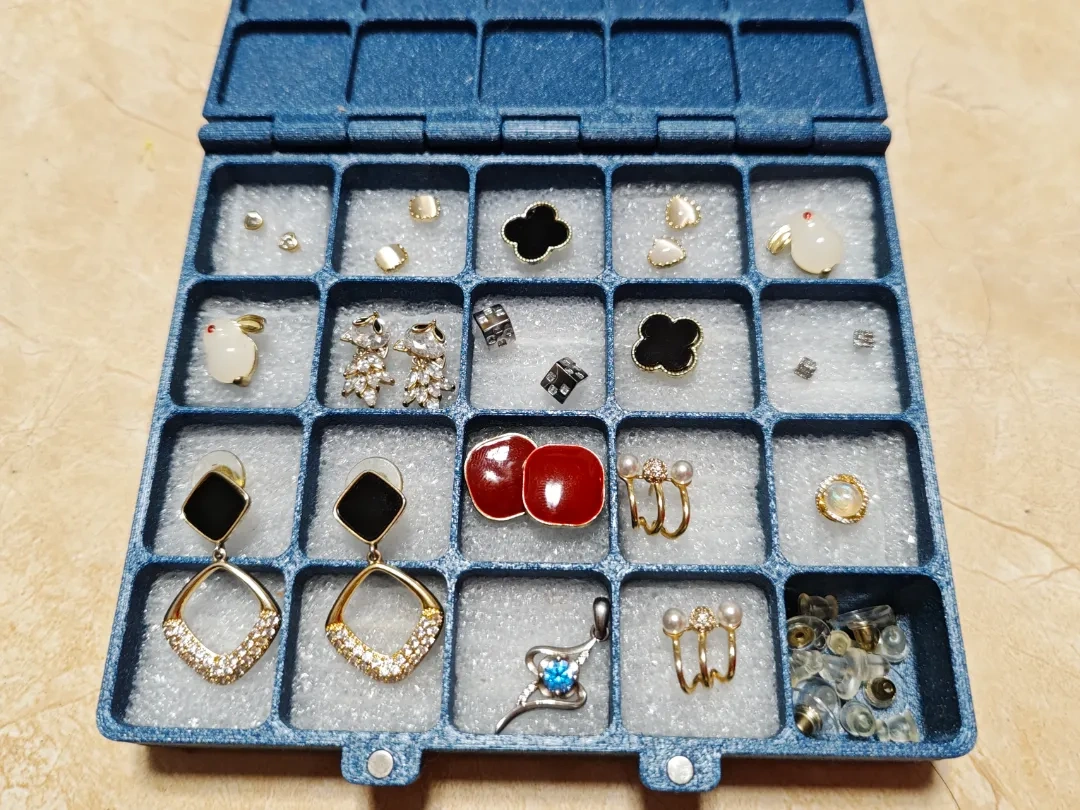 Magnetic Earring Storage Box by Lyiang - MakerWorld
