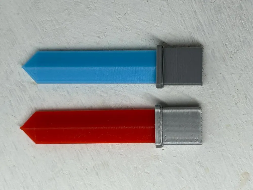 X1C Spartan USB Simple Sword - Free 3D Print Model - MakerWorld