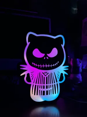 Hello Kitty / Jack Skellington Box Light / Nightmare Before Christmas ...