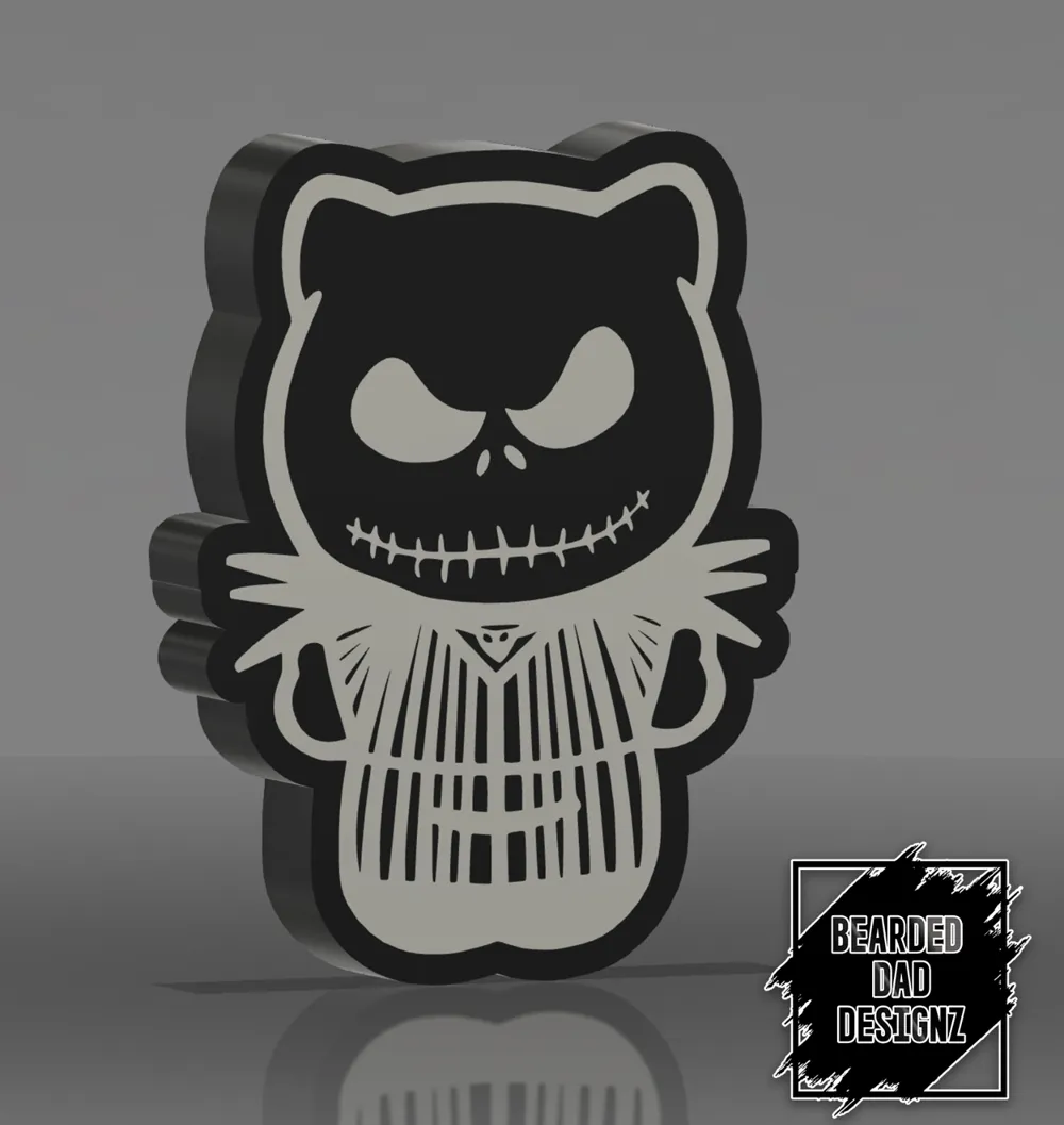 Hello Kitty / Jack Skellington Box Light / Nightmare Before Christmas ...