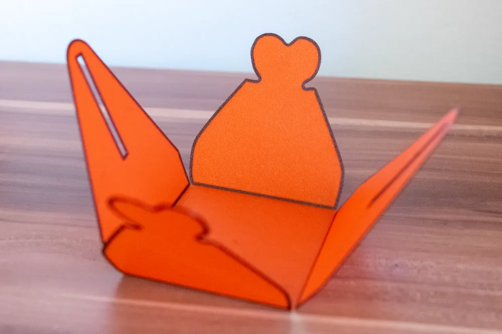 Foldable Wedding allowance box, Valentine gift box by frenkees - MakerWorld