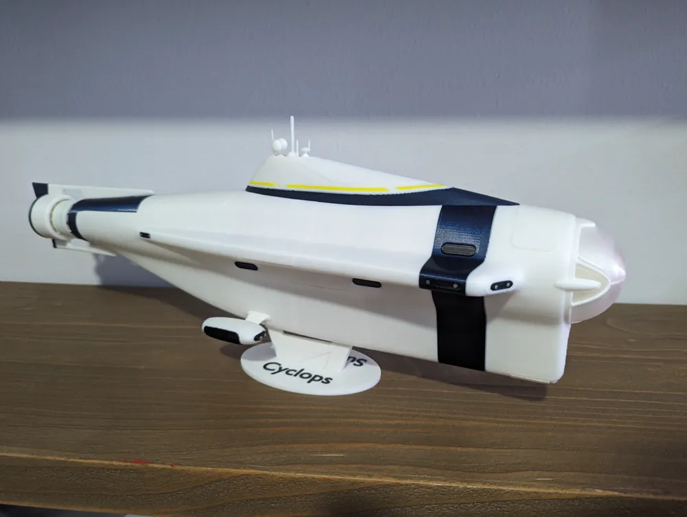 Subnautica Cyclops Submarine Remixed by awillkom - MakerWorld