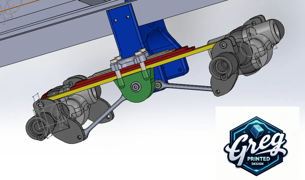 Rear leaf spring suspension 1/10 6x6 rc crawler by GregFrison ...