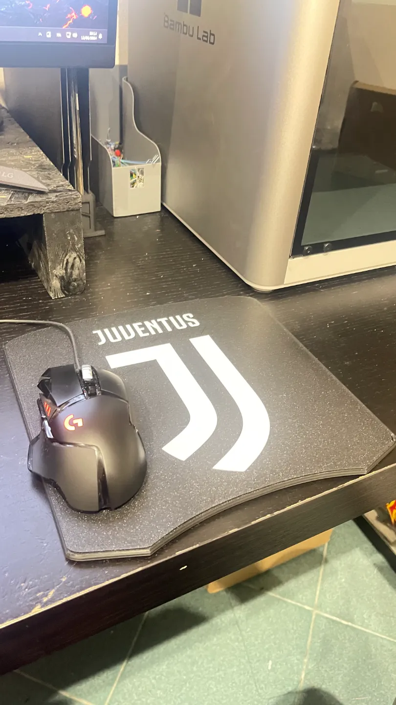 juventus fc tappetino mouse pad by Tala16 Help Stampa 3D Italia ...