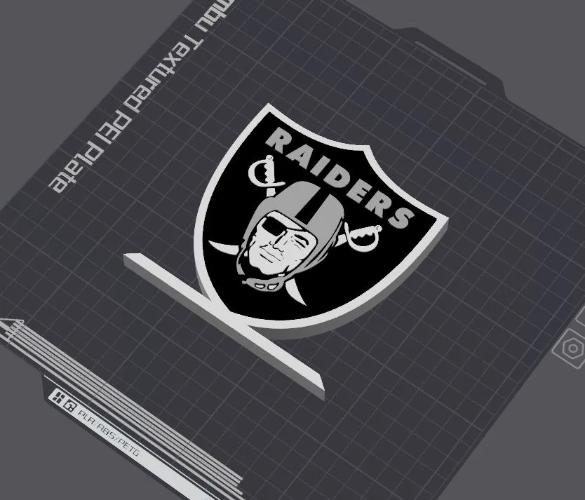 Las Vegas Raiders Logo by 5kyrunn3r - MakerWorld