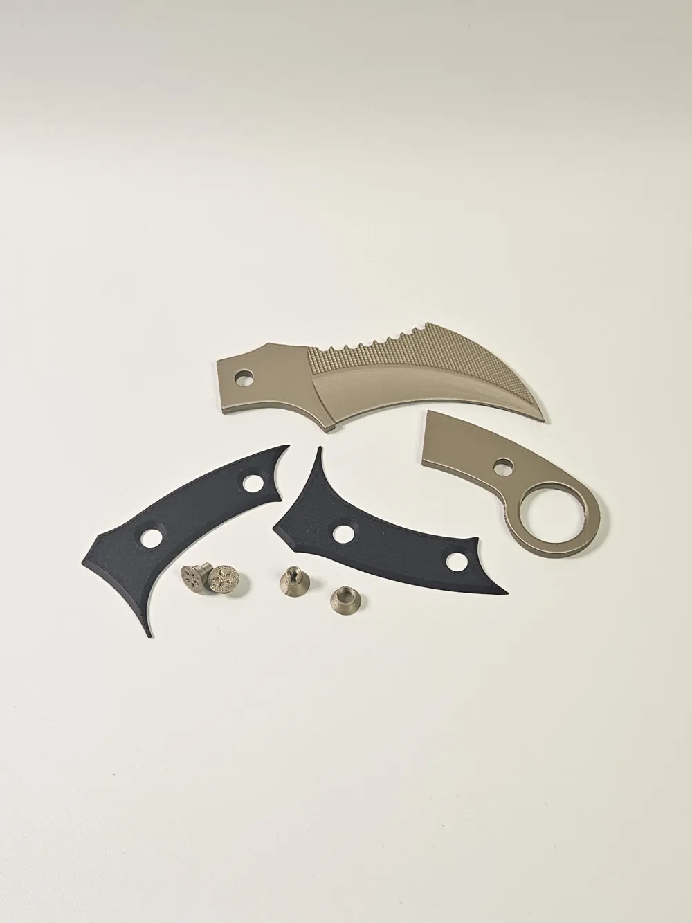 Karambit Replica Prop Display Cosplay Knife COD CS - Free 3D Print ...