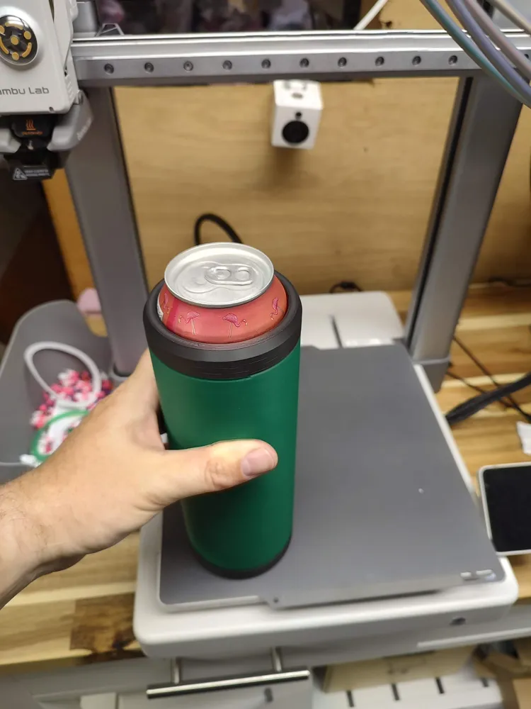 BEERZOOKA DOUBLE BEER KOOZIE by HIY12002 MakerWorld: Download Free 3D ...