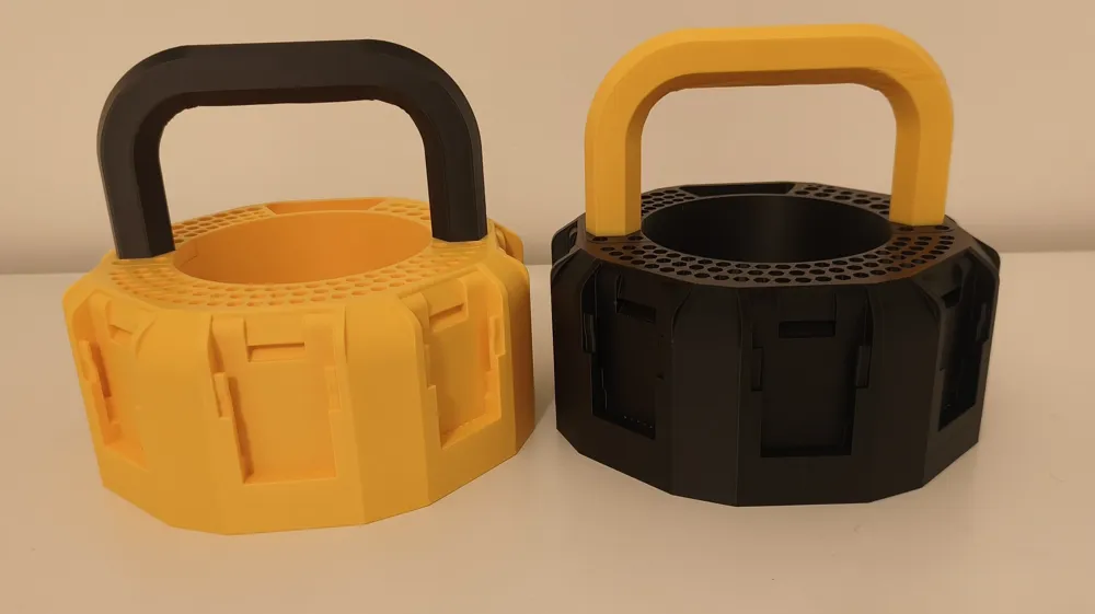 DeWALT 18/20V Battery & Accessories Organizer - Free 3D Print Model ...