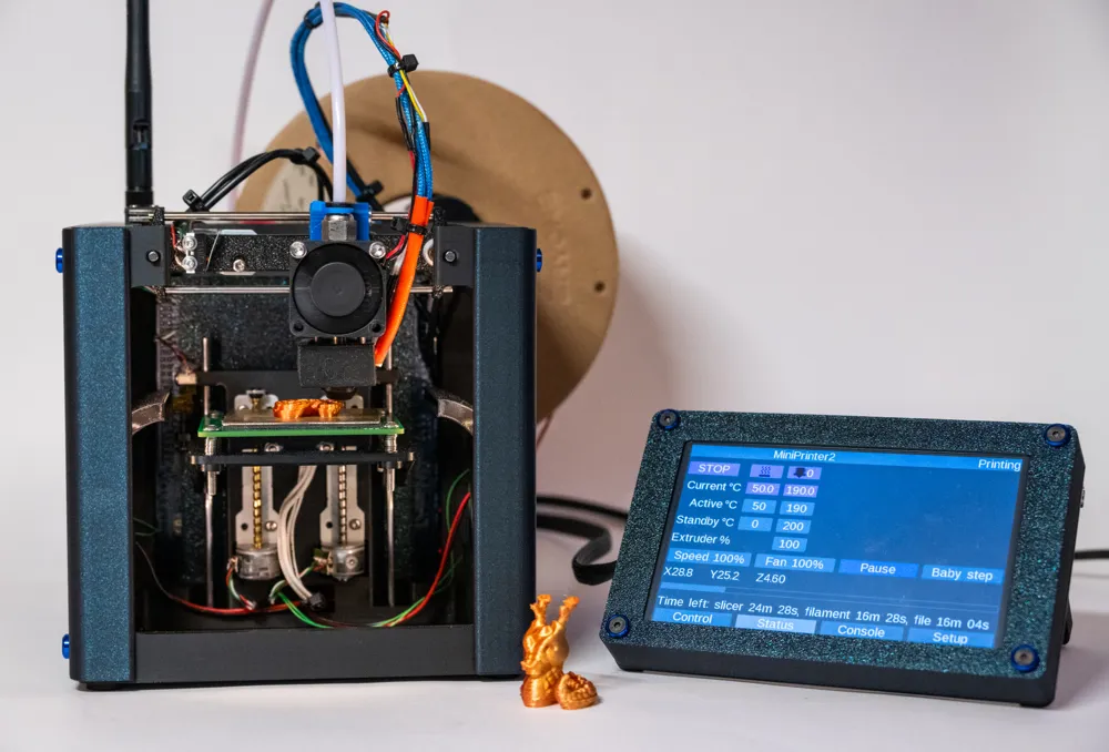 Mini CD Drive Printer (V2.0) by TheBasedDoge - MakerWorld