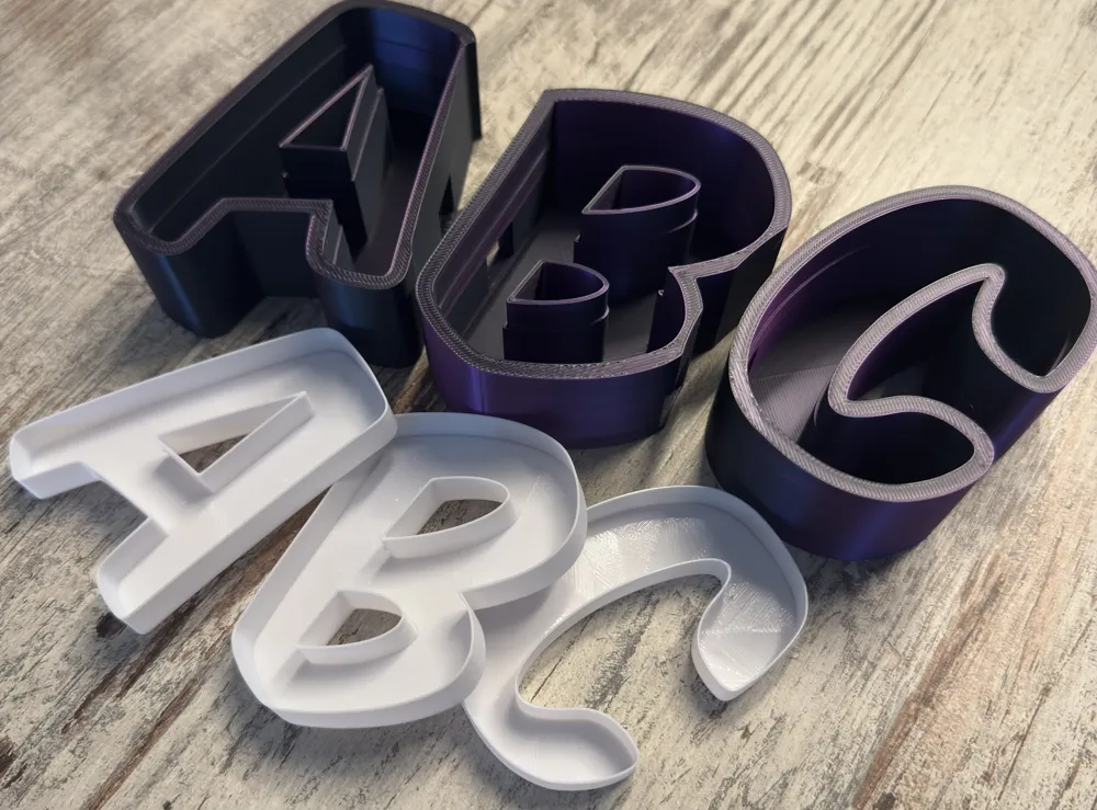 Paul - LED Name Lamp - Free 3D Print Model - MakerWorld