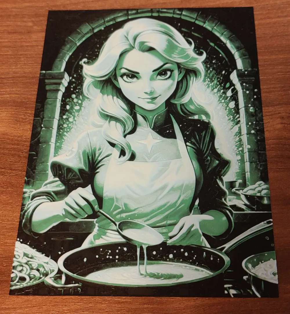 2D Art : The Cooking Contest (Time to Cook) by StatusD112 - MakerWorld