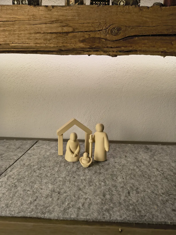 Christmas Crib – Classic Set by Nozzle3d MakerWorld: Download Free 3D ...