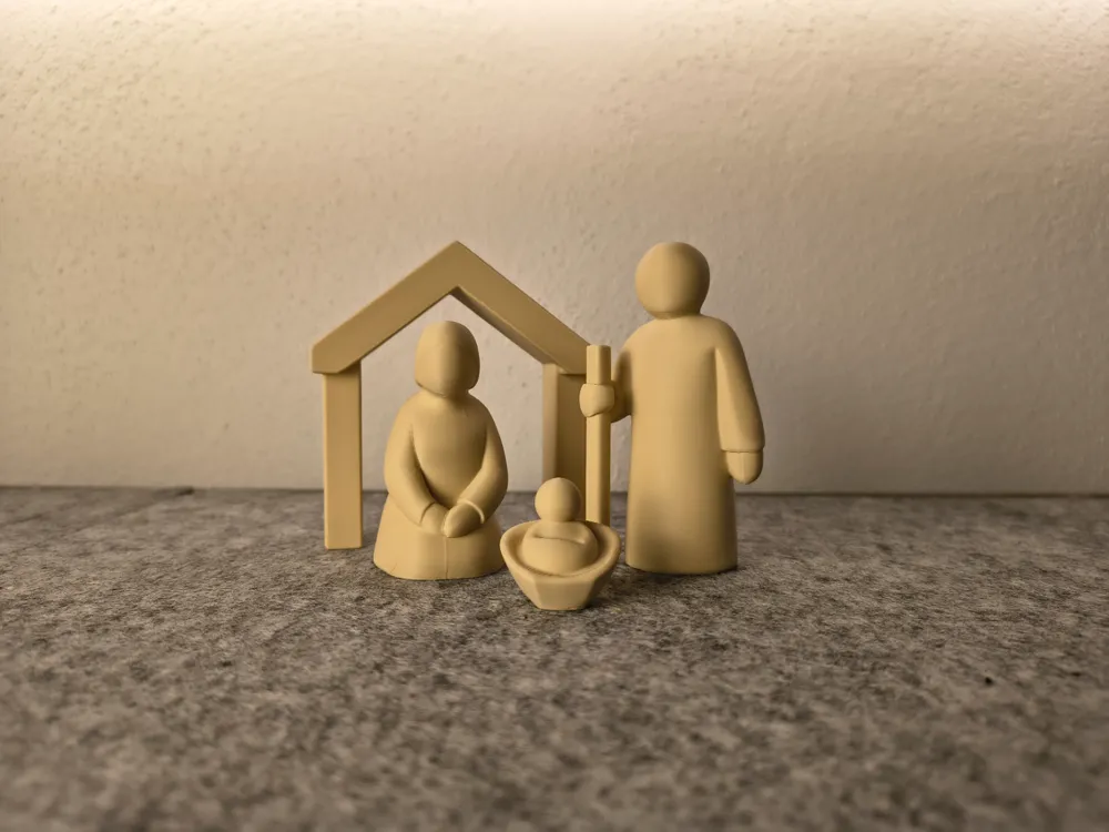 Christmas Crib – Classic Set by Nozzle3d MakerWorld: Download Free 3D ...