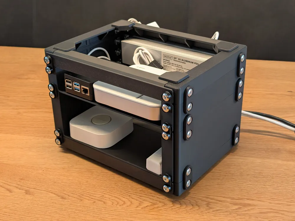 Modular 10" Server Rack - Free 3D Print Model - MakerWorld
