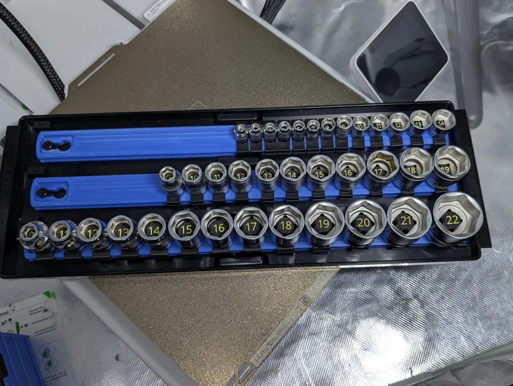 The Ultimate Socket Organizer Labels Metric & SAE - Free 3D Print Model ...