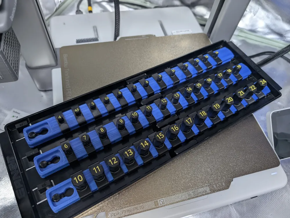 The Ultimate Socket Organizer Labels Metric & SAE - Free 3D Print Model ...