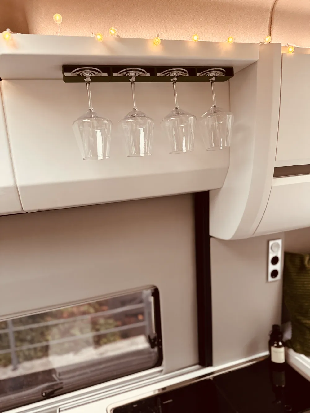 Modular Wine Glass Hanging System for Camper & Van by NeoBlack - MakerWorld