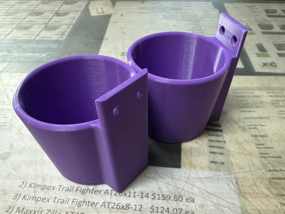 Wall cup holder (fits cups and cans) by station road rat rods ...