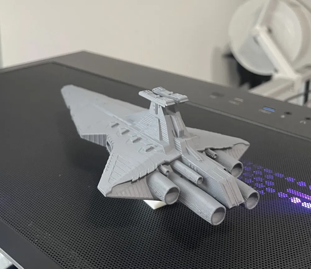 Venator Class Star Destroyer - Free 3D Print Model - MakerWorld