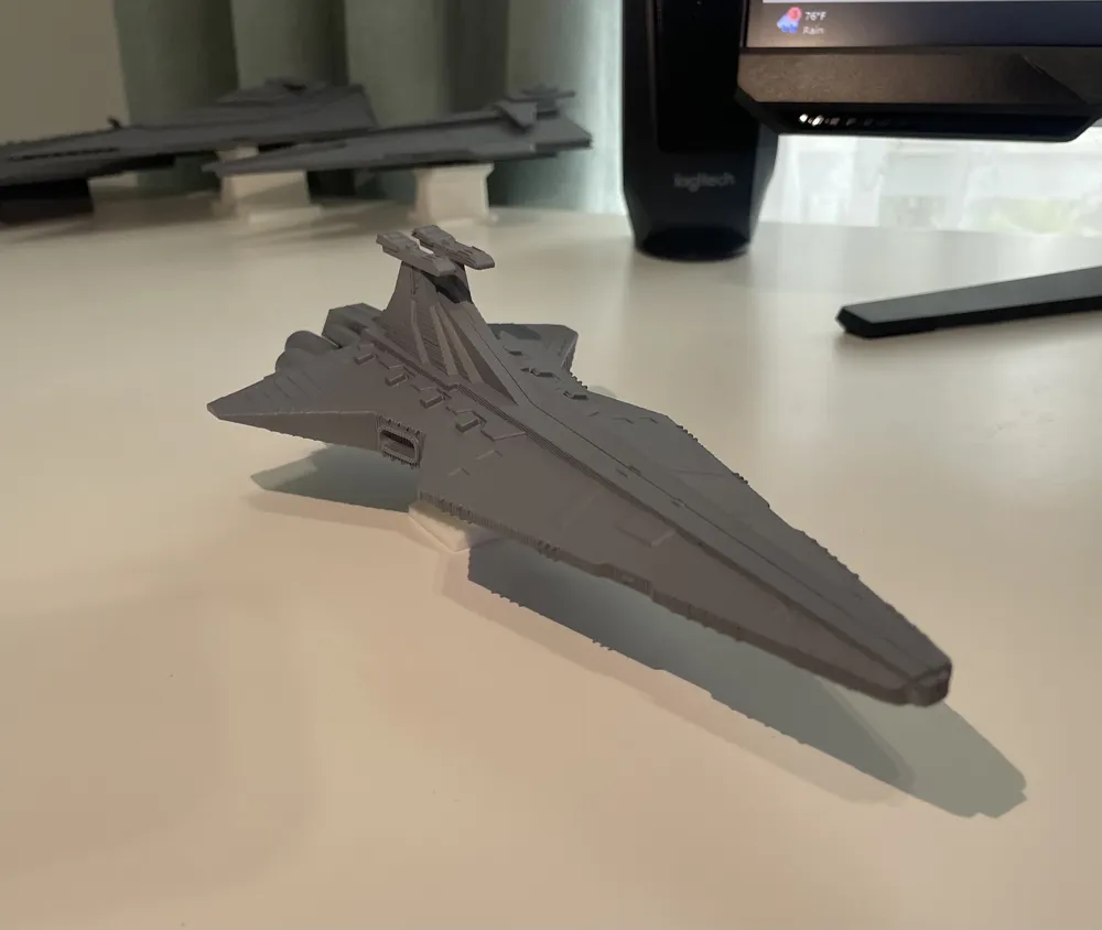 Venator Class Star Destroyer - Free 3D Print Model - MakerWorld