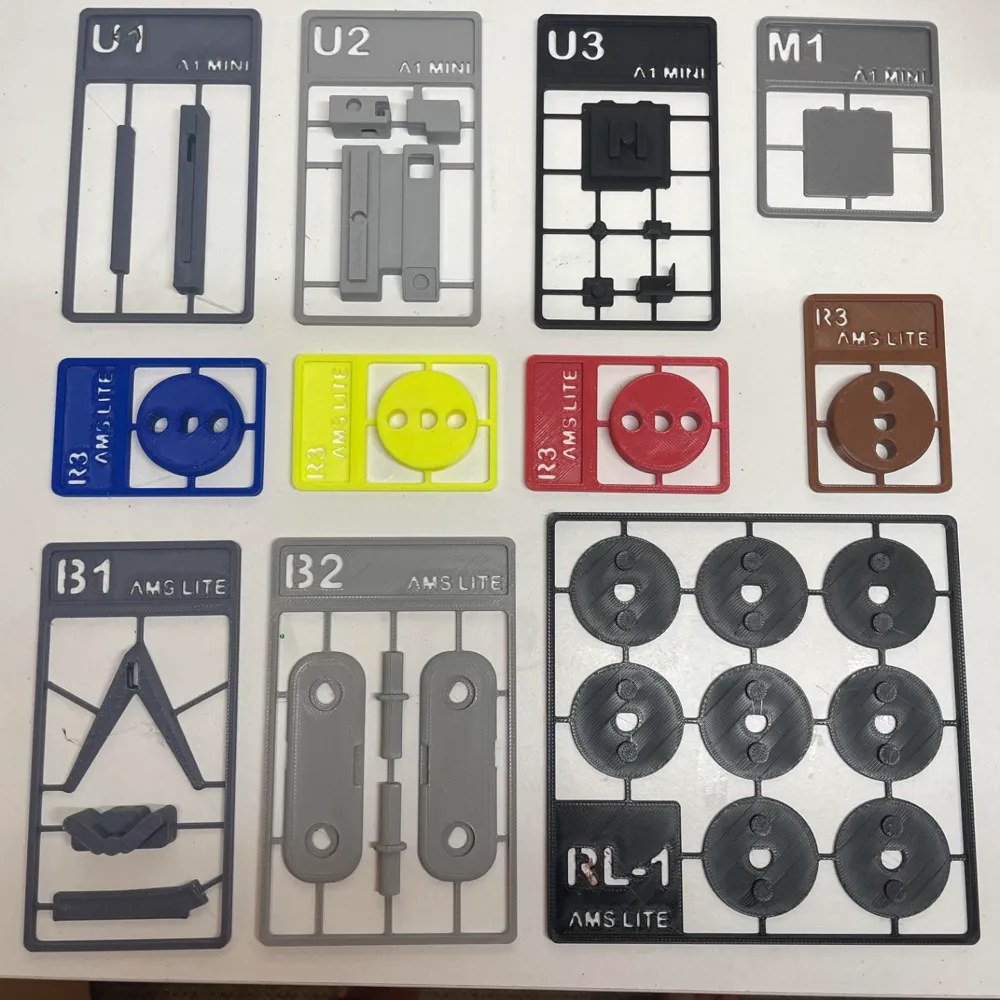 Tiny A1 Mini and AMS Lite Kit Card - Free 3D Print Model - MakerWorld