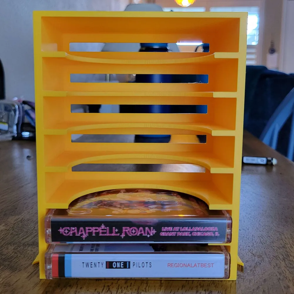 Cassette Rack by madisonewebb28MakerWorld: Download Free 3D Models