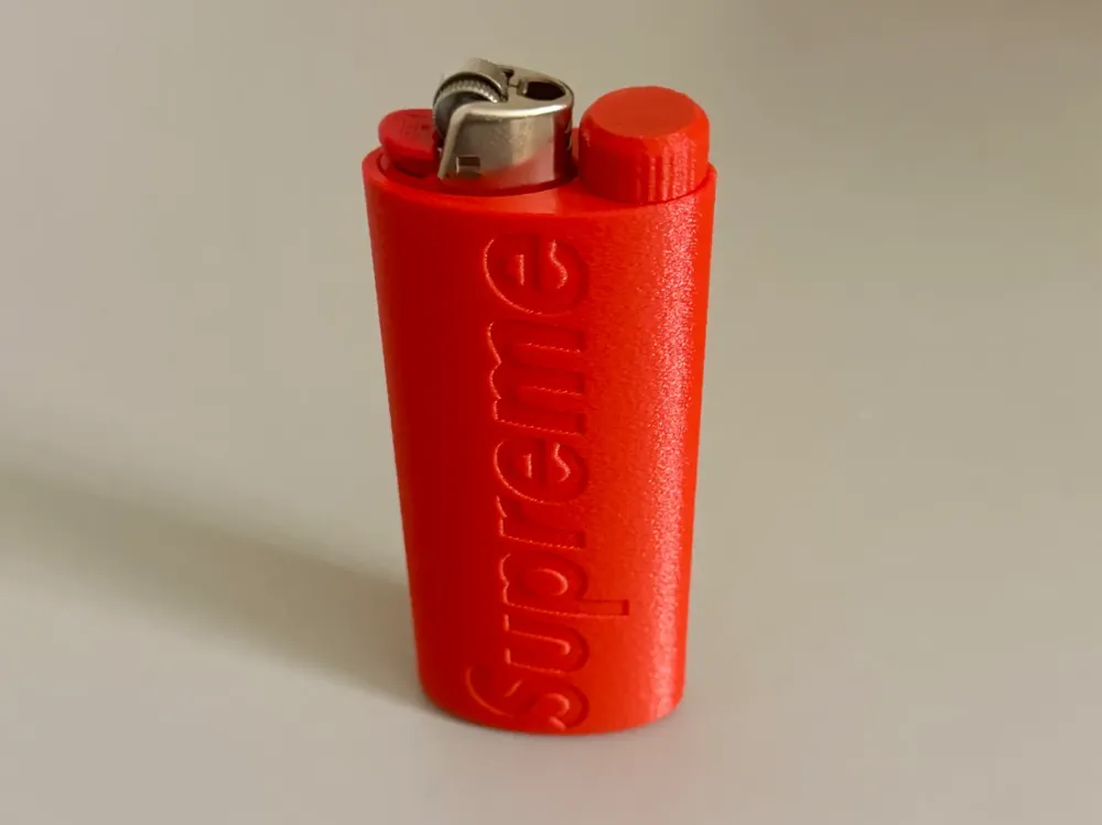 SUPREME Joint for BIC lighter - Free 3D Print Model - MakerWorld