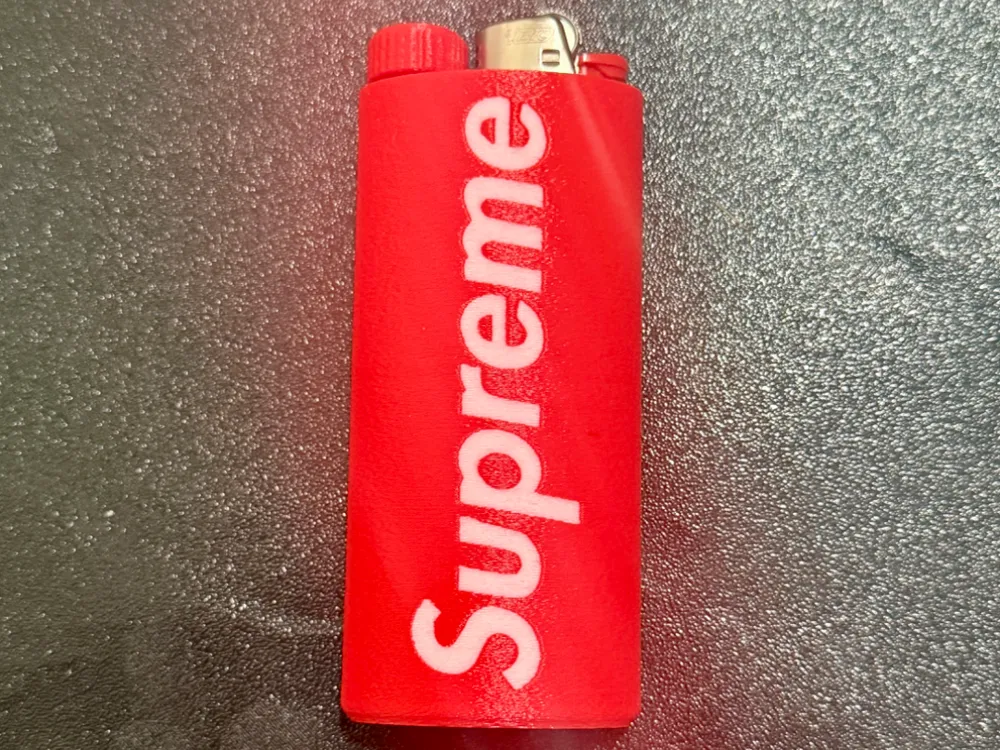 SUPREME Joint for BIC lighter - Free 3D Print Model - MakerWorld