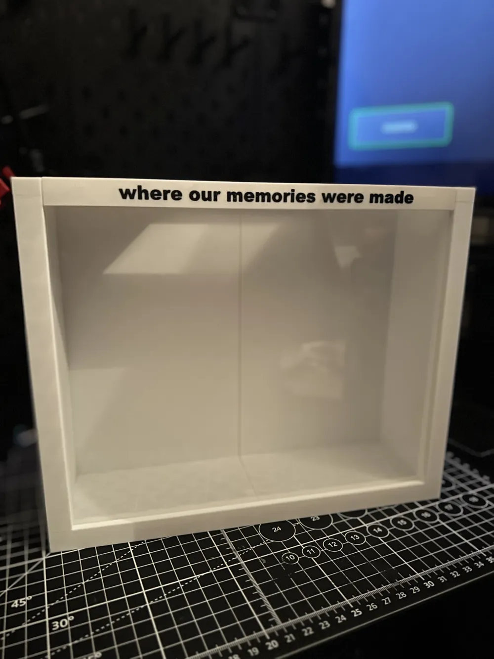 Personalised Memory Shadow Box - Free 3D Print Model - MakerWorld