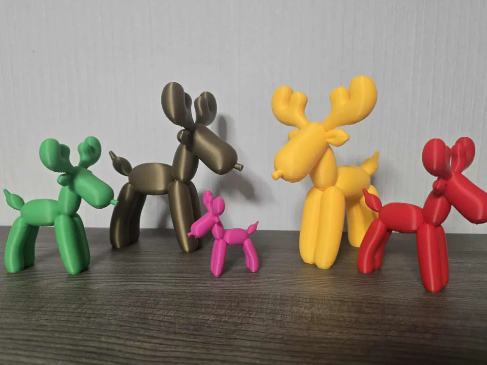Balloon Moose * No AMS - Free 3D Print Model - MakerWorld