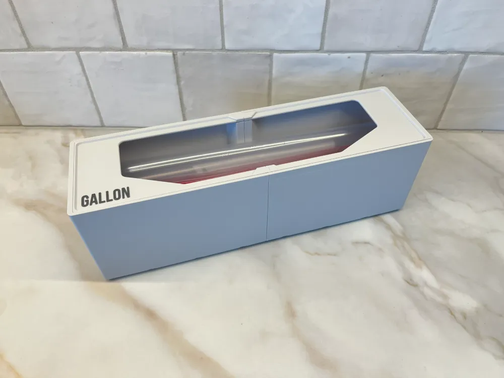 Gridfinity Ziploc Bag Holder & Organizer w/ Labels - Free 3D Print ...