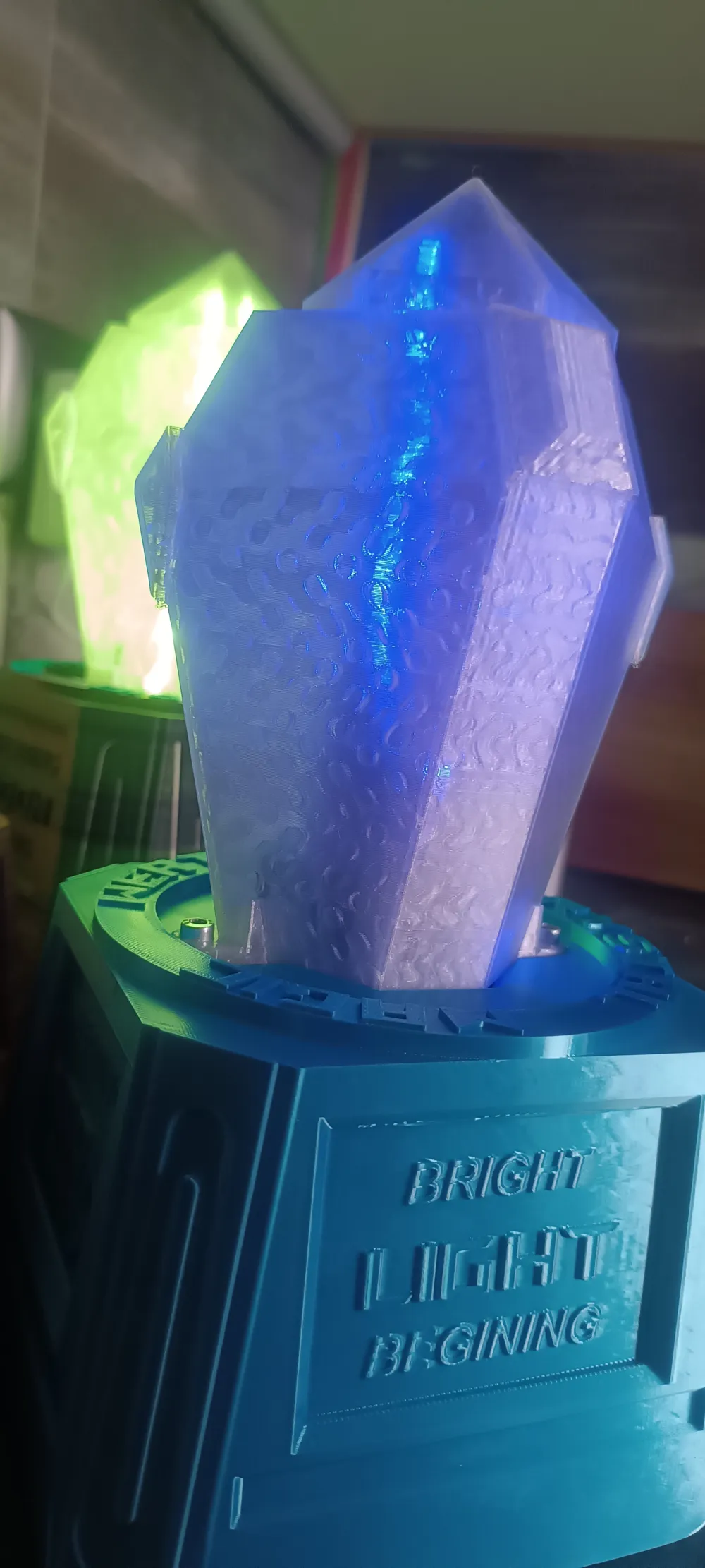 Magic Weather Crystal Lamp - Free 3D Print Model - MakerWorld