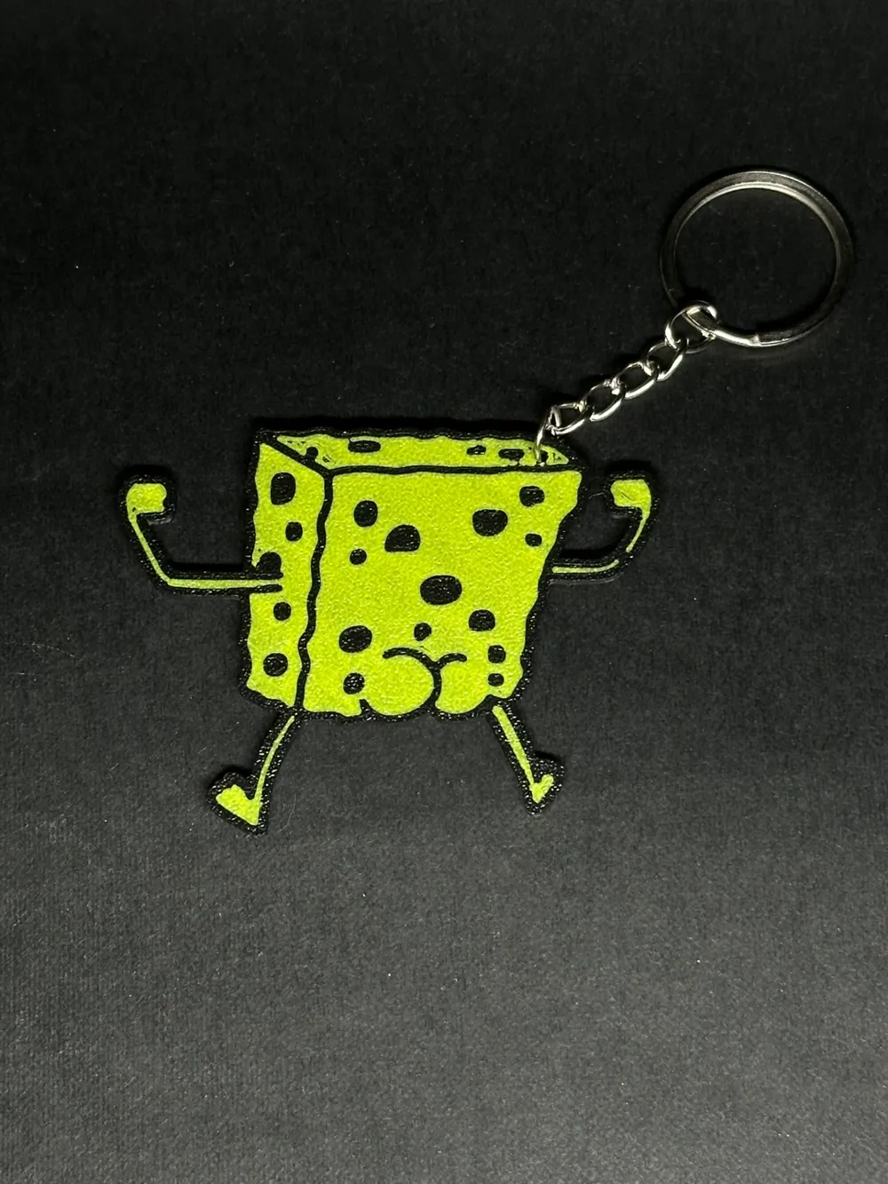 SpongeBob SquarePants ass keychain by Immax - MakerWorld