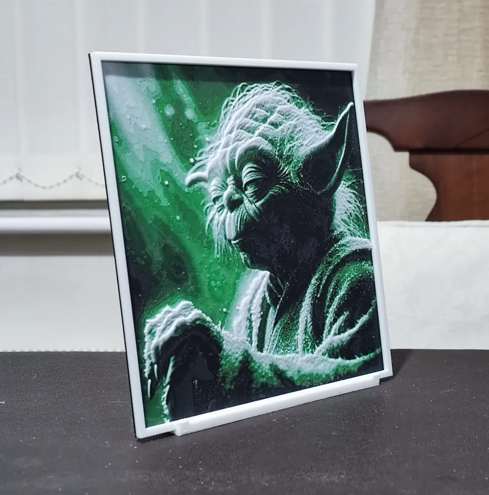 Yoda - HueForge 3 Color by BoDad MakerWorld: Download Free 3D Models