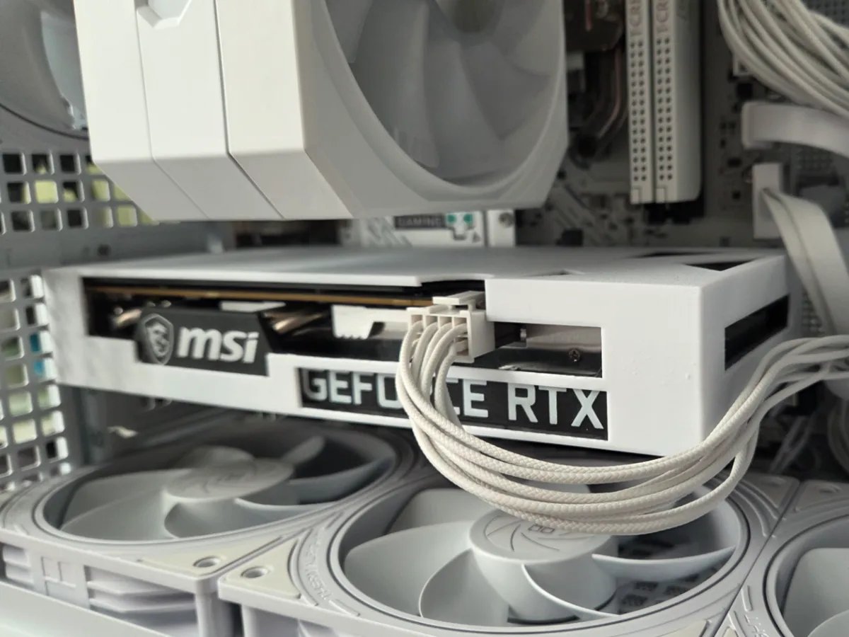 Backplate (frame) for MSI RTX 3060 2x ventus - Free 3D Print Model ...