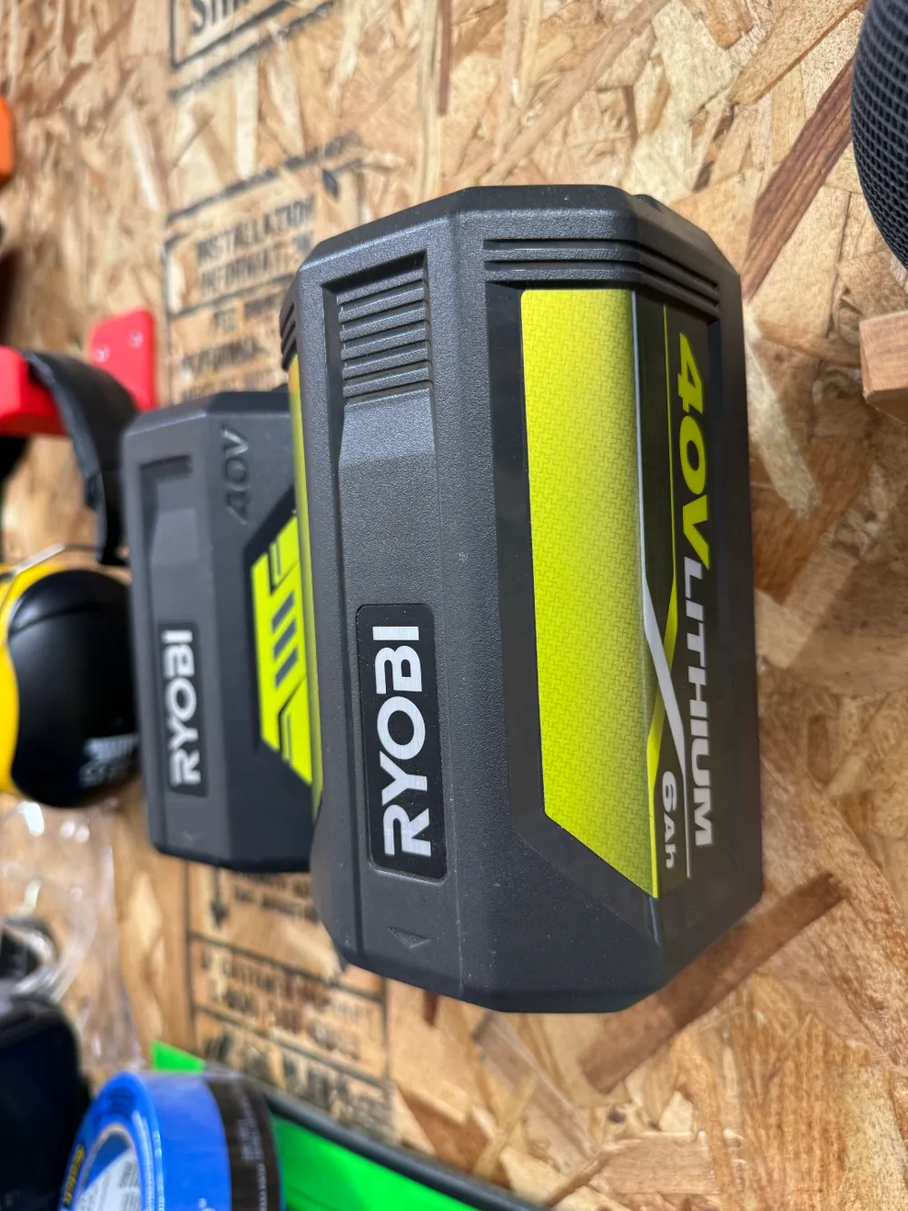 Ryobi 40v Wall Holder - Free 3D Print Model - MakerWorld