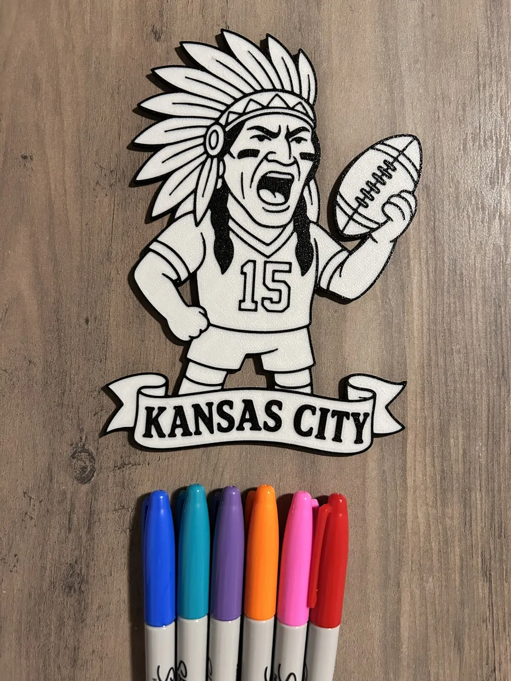 Kansas City Color Art by K3DPrintMakerWorld: Download Free 3D Models