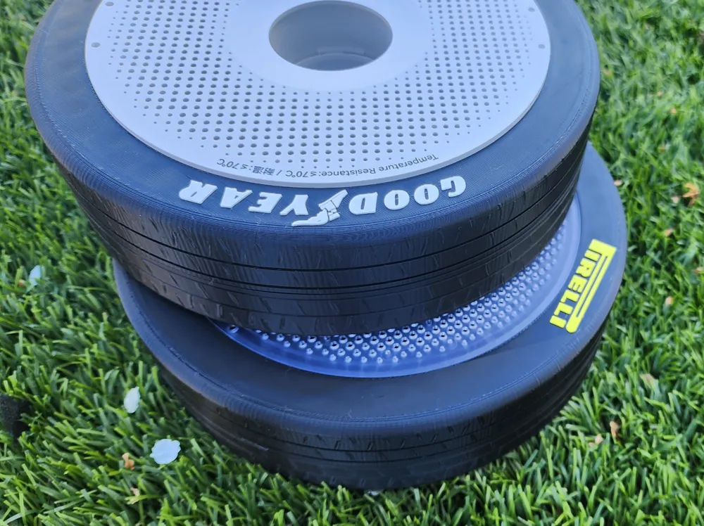 Bambu Spool Tires - 1 Color change - No Supports by TripleGWorkshop ...