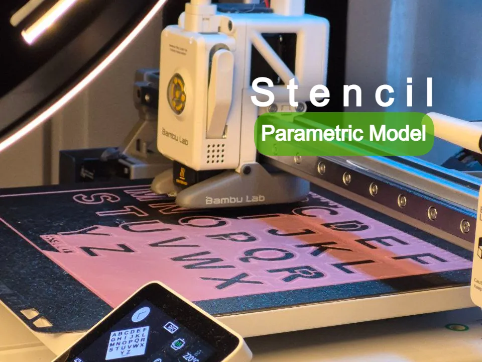 Ultimate Stencil - Free 3D Print Model - MakerWorld