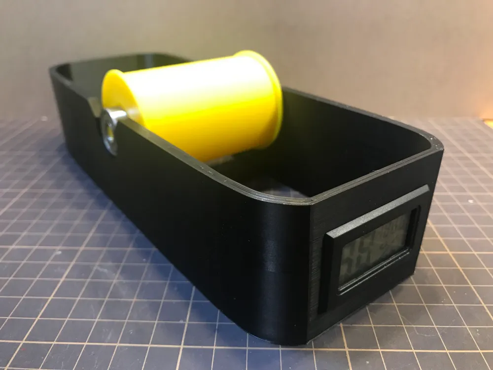 Spool shaft for "Inomata-K 6.0 Filament Dry Box" - Free 3D Print Model ...