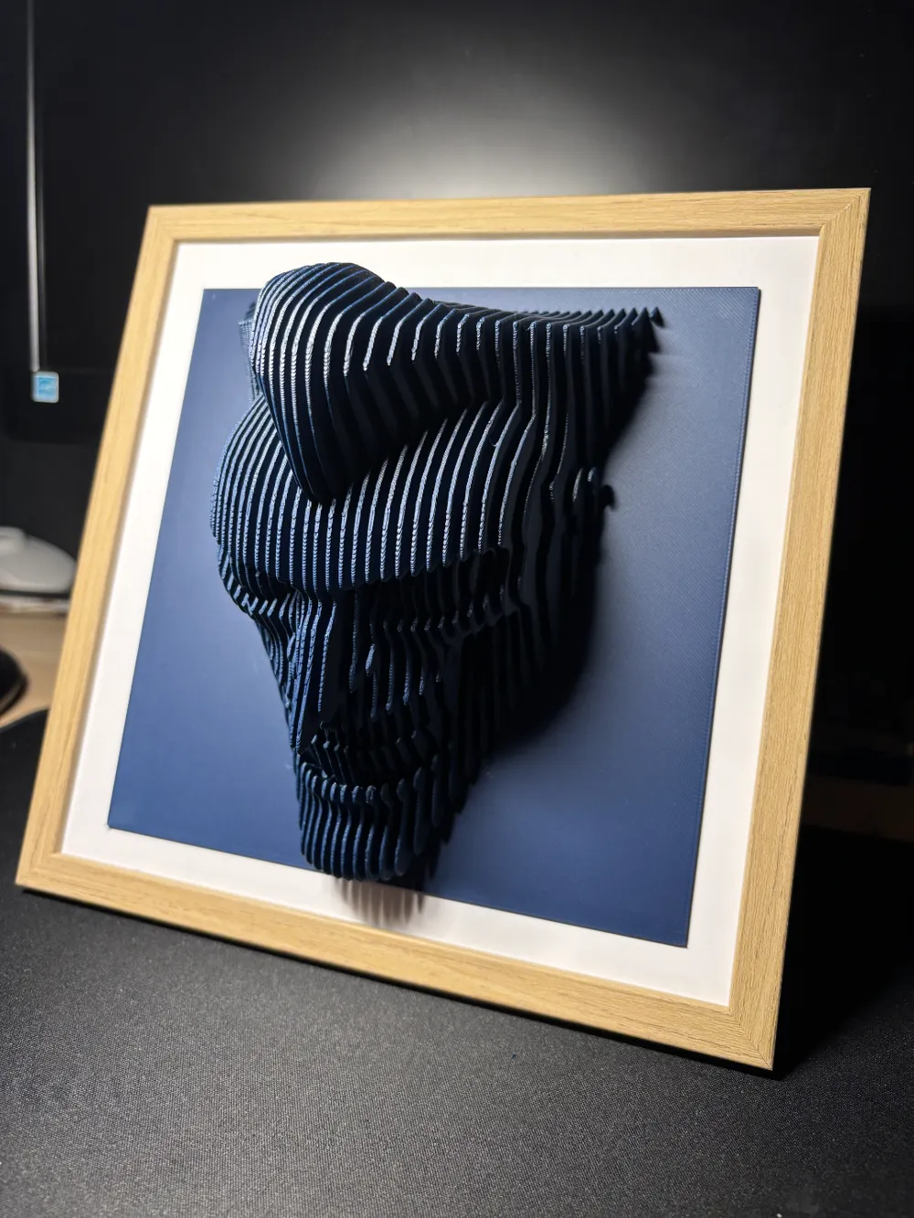 Joker layered sculpture - Free 3D Print Model - MakerWorld