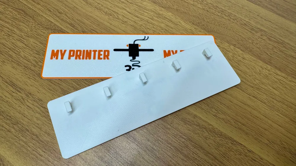 My printer my rules door or Skadis sign by Marko S - MakerWorld