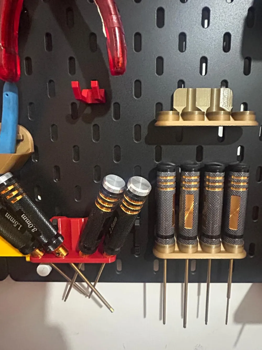 Ikea Skadis Hex Screw Drivers Holder by trockrc MakerWorld: Download Free 3D Models