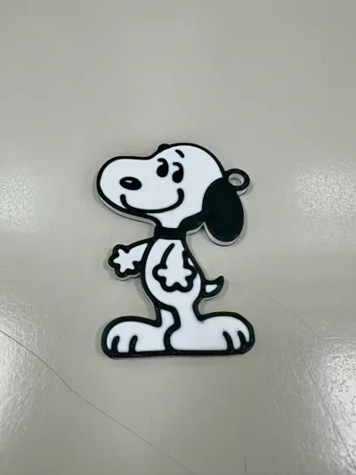SNOOPY Keychain by smiliang0509 - MakerWorld