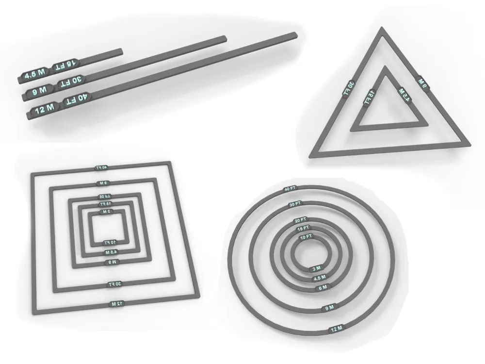 DnD 5e Measuring Tool Spells - Free 3D Print Model - MakerWorld