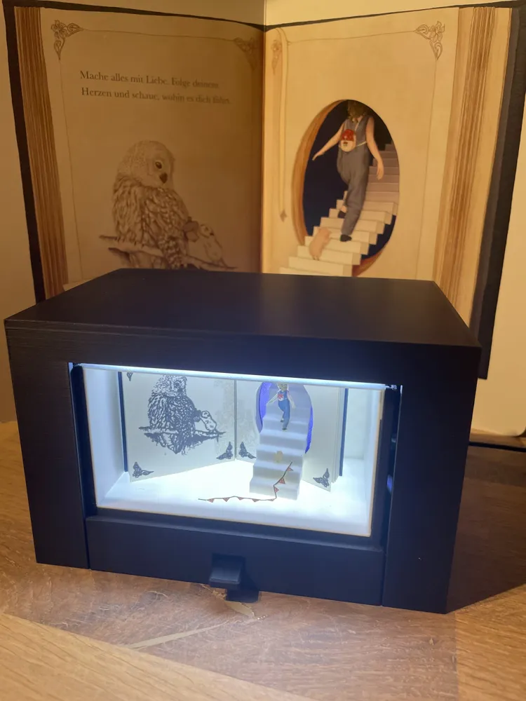 Modular Diorama Lightbox with LED background by jovi MakerWorld ...