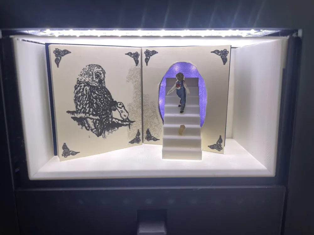 Modular Diorama Lightbox with LED background by jovi MakerWorld ...