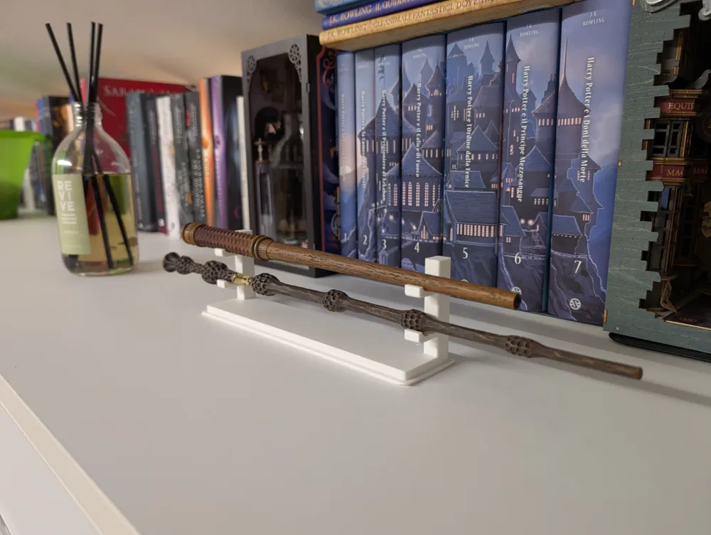 Dual wand holder by Rossini - MakerWorld