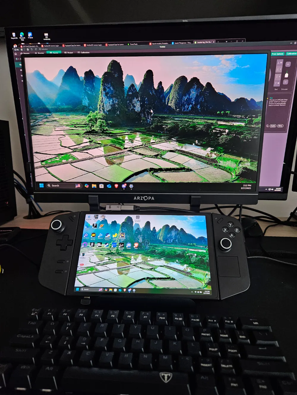 Arzopa portable monitor stand by tyspace01 - MakerWorld