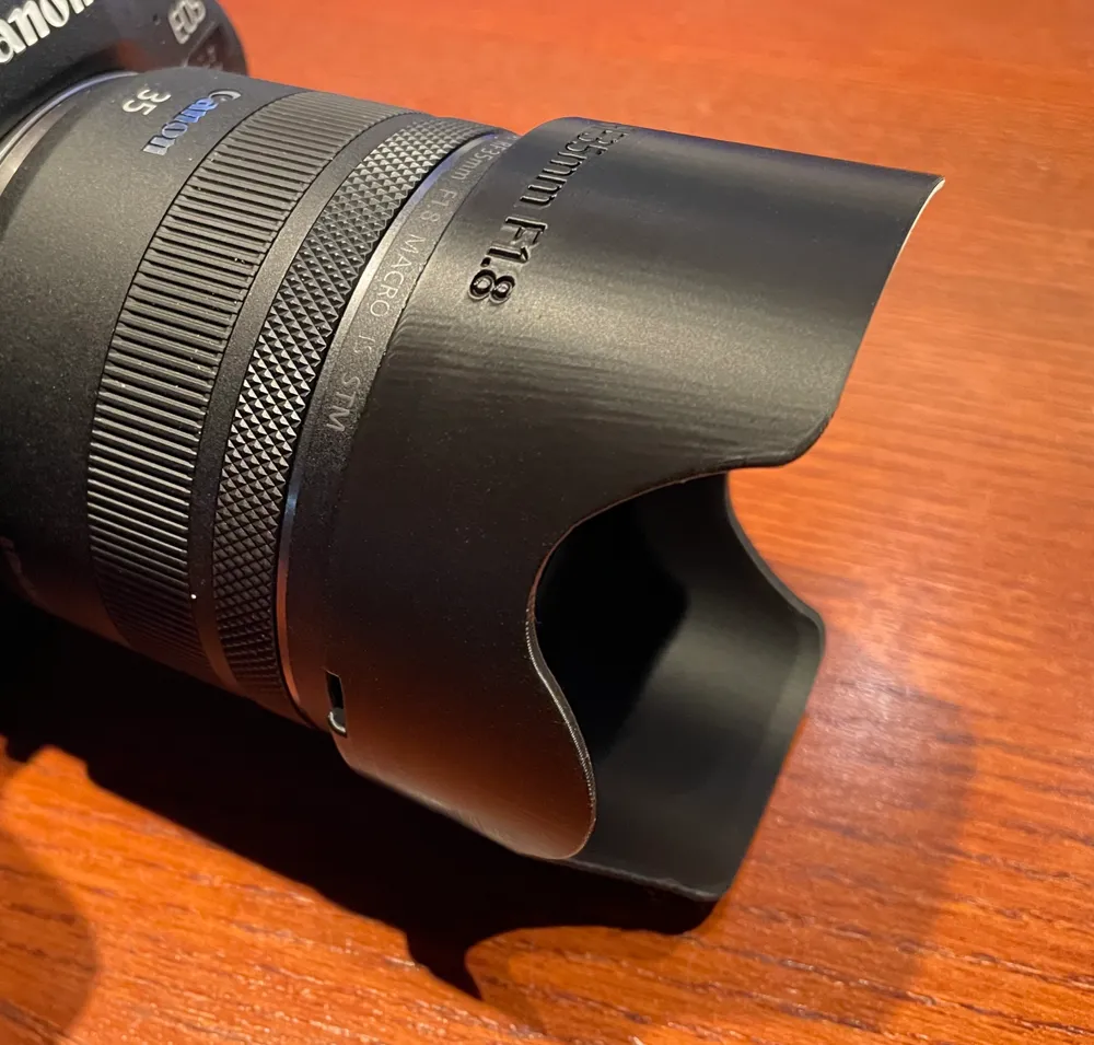 Canon RF 35mm f/1.8 Macro IS STM Lens Hood by shirtman - MakerWorld